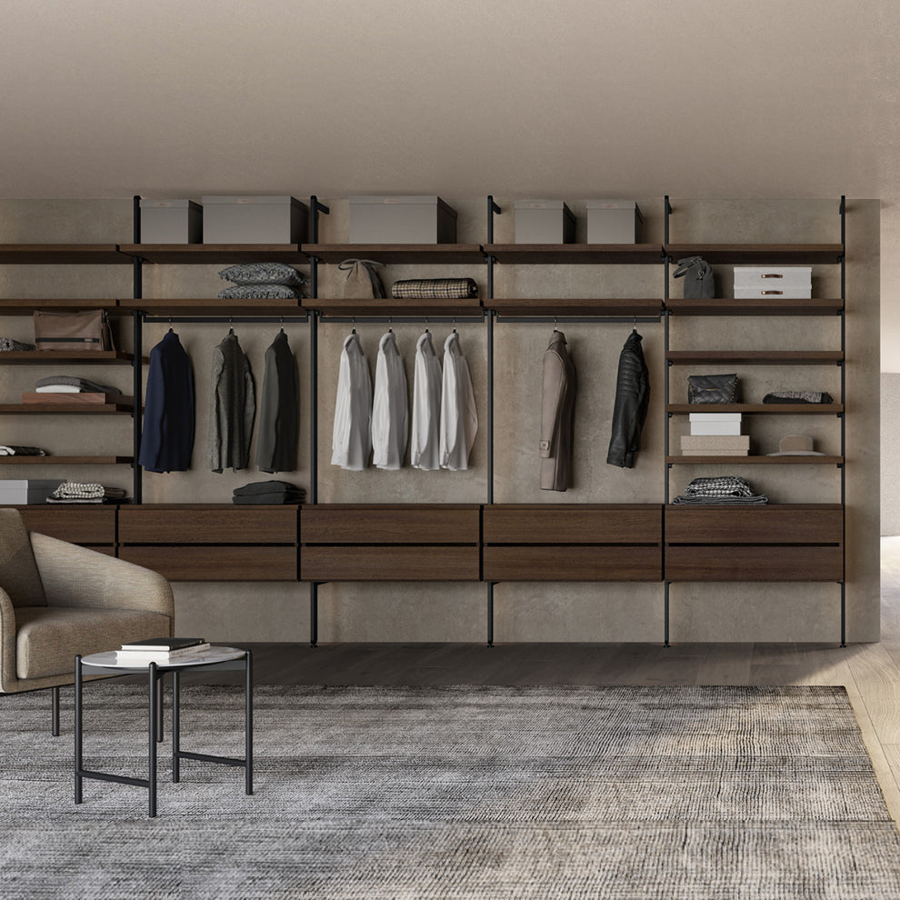 Bamboo Walk-In Closet | Dall'Agnese | Bedroom Furniture – My Italian Living