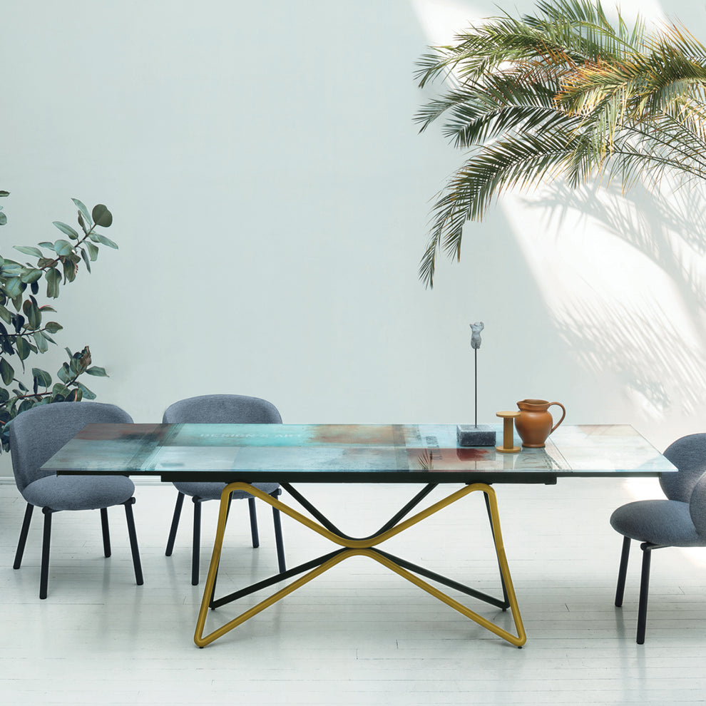 Galaxy Modern Rectangular Extendable Table | Elegant & Space-Saving ...