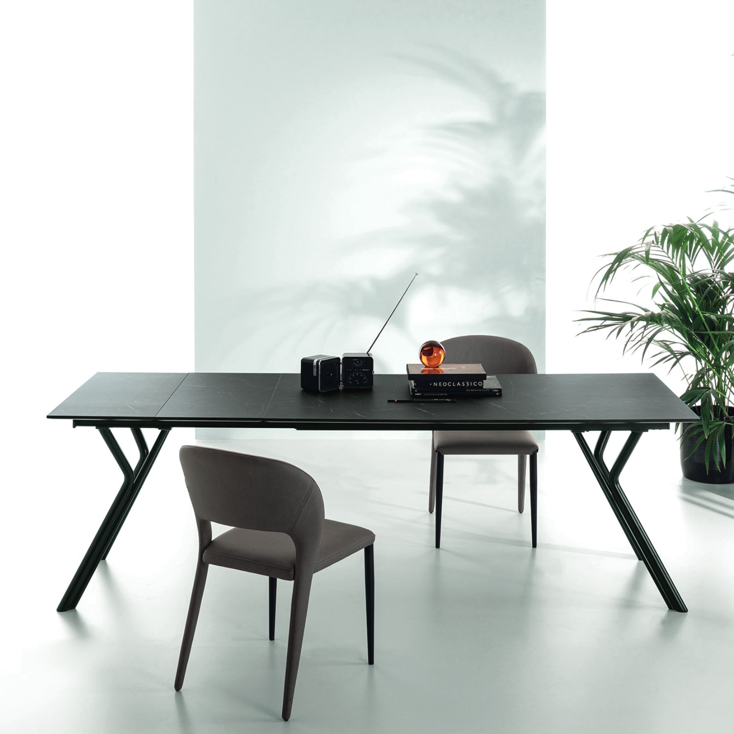 Katana 130 Rectangular Extendable Dining Table | Modern & Space-Saving ...