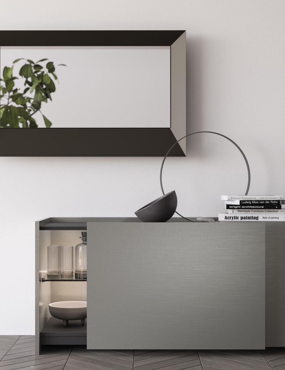 Orme Clio 23 Sideboard | Modern Coplanar Italian Sideboard – My Italian Living