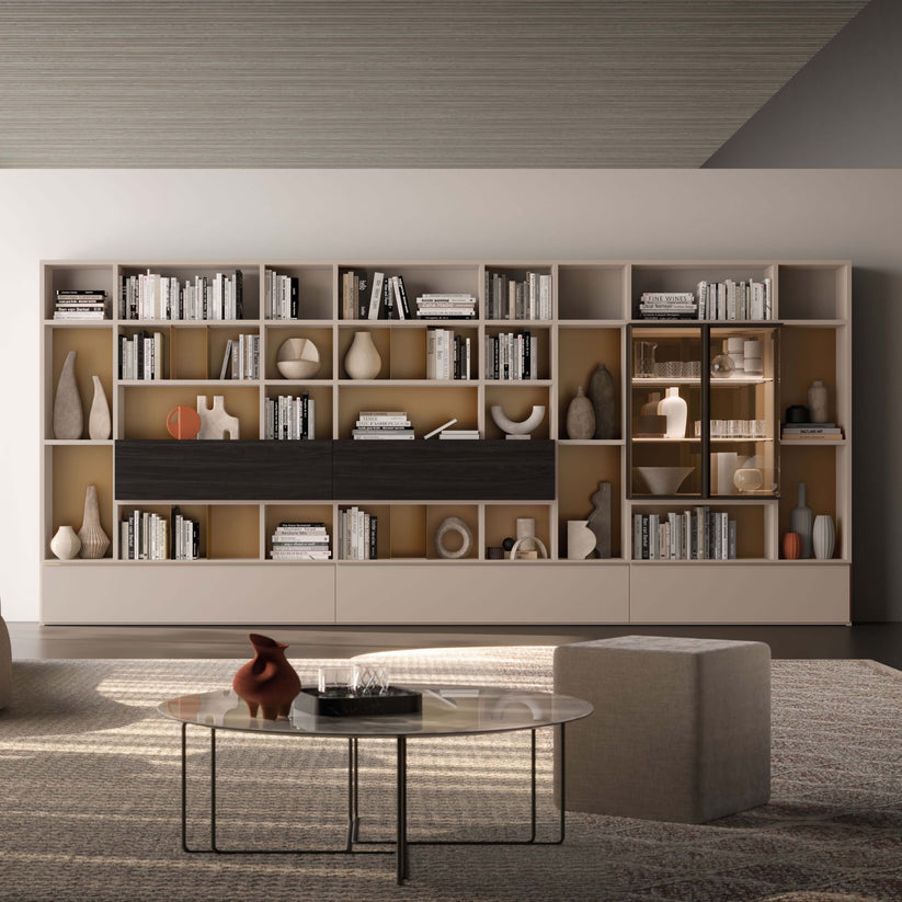 Day 34-23 Logico Bookcase Wall Unit | Orme Design | Room Furniture – My ...