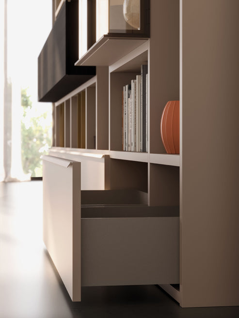 Day 34-23 Logico Bookcase Wall Unit | Orme Design | Room Furniture – My ...
