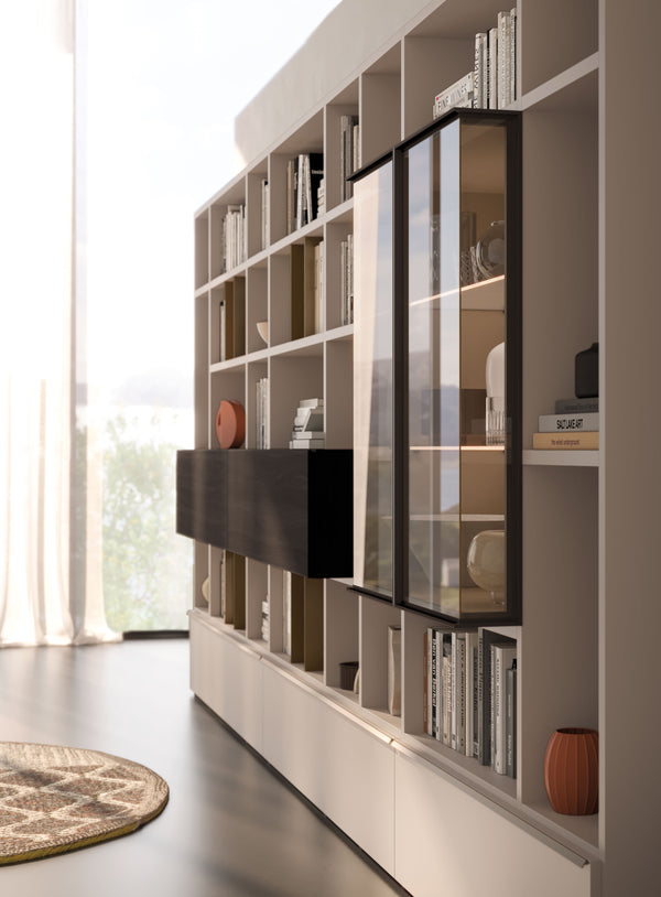 Day 34-23 Logico Bookcase Wall Unit | Orme Design | Room Furniture – My ...