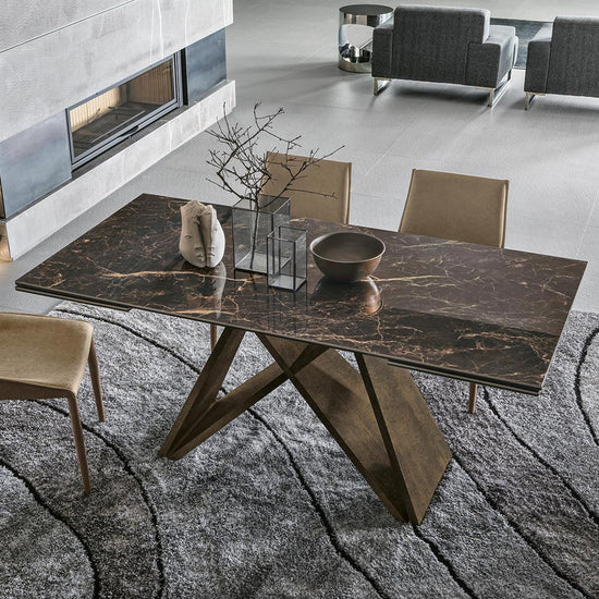 Delta Extendable Dining Table – Target Point | Modern Italian Design ...