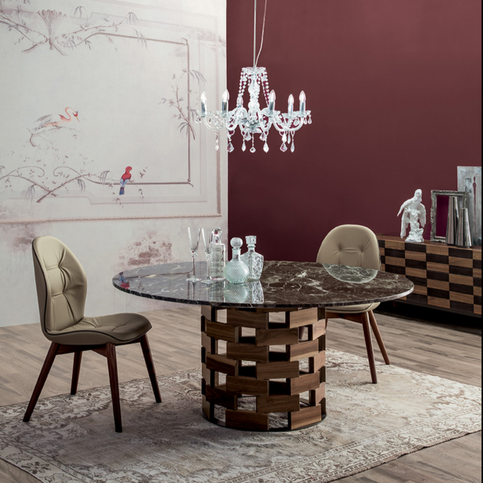 Colosseo Marble Dining Table – Tonin Casa | Luxury Italian Furniture ...