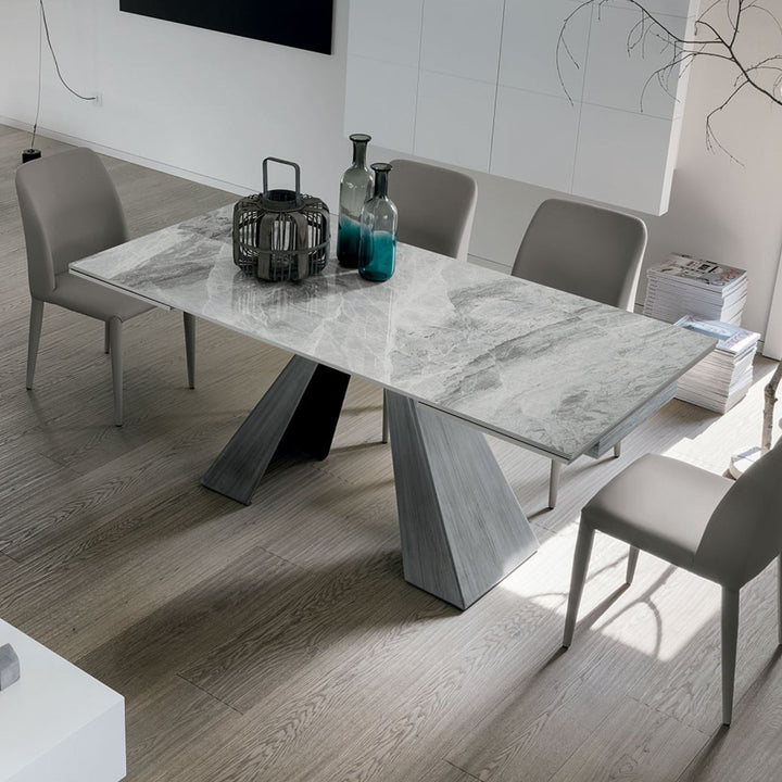 Extending Dining Tables | Modern Dining Tables | Glass Top Dining ...