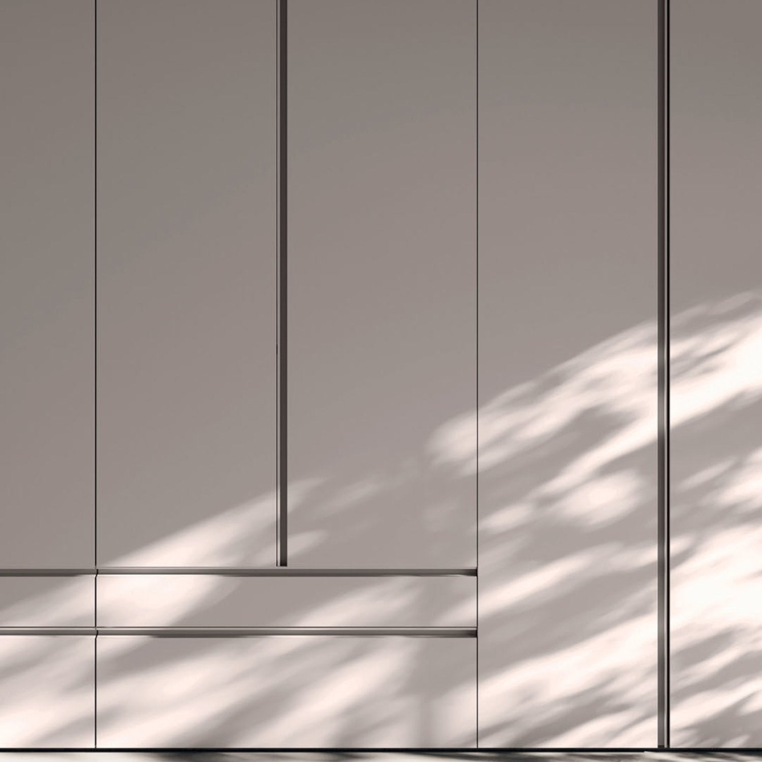 Gola Hinged Door Wardrobe by Orme Design | Italian Minimalist Design ...