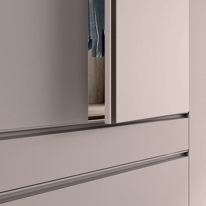 Gola Hinged Door Wardrobe by Orme Design | Italian Minimalist Design ...