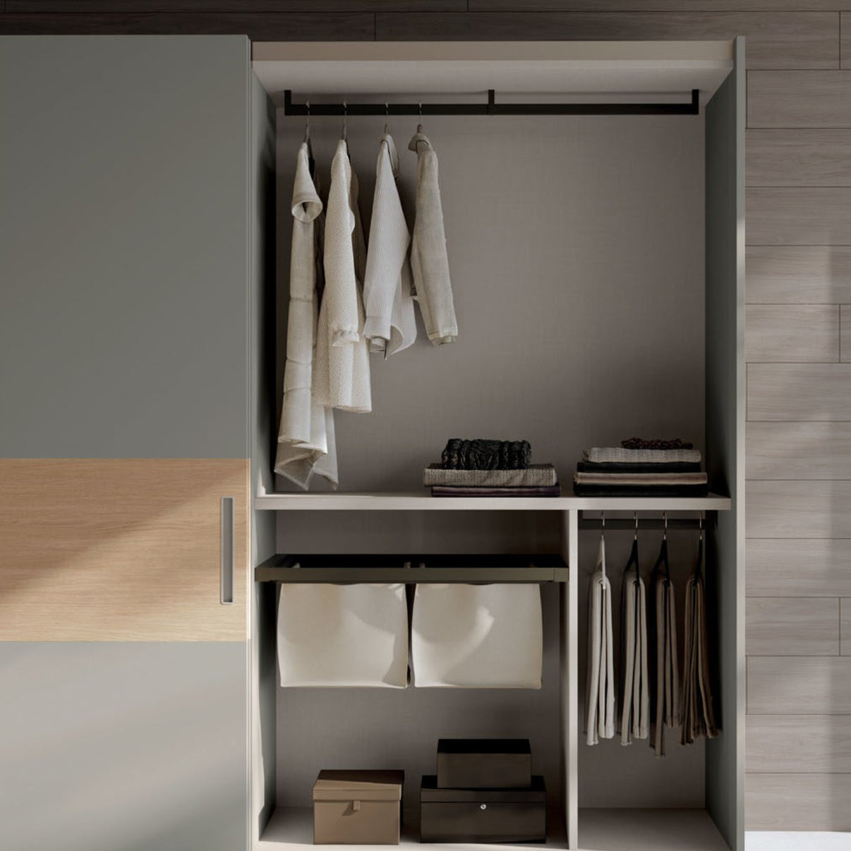 Maya Sliding Door Wardrobe by Orme Design | Italian Wardrobe – My ...