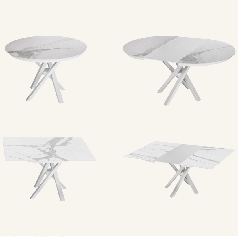 Round & Square Extendable Tables | Italian Versatile Dining Design – My ...