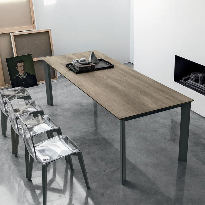 Saturno Stoneware Extending Dining Table – Target Point | Italian ...