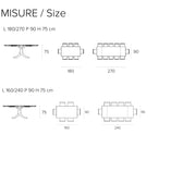 Twist Extendable Table | Target Point | Room Furniture – My Italian Living